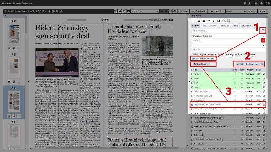 Adding Filler/House Ads to pages | Presteligence